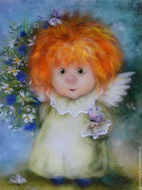 Фэнтези ручной работы Ярмарка Мастеров ручная работа Купить Ангел с бабочкой Handmade