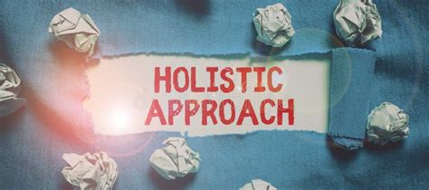 Inspiration Showing Sign Holistic Approach Business Showcase Characterized Belief That Parts
