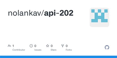 GitHub Nolankav Api 202