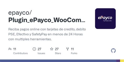 Github Epayco Plugin Epayco Woocommerce Reciba Pagos Online Con Tarjetas De Credito Debito