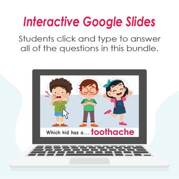 Parts Of Our Body Google Slides Bundle In Body Parts Google Slides