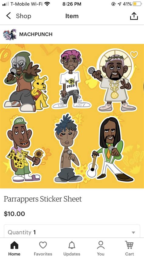 Parappa The Rapper Stickers Kinda I Made A While Ago If You Or