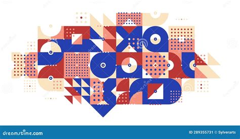 Abstract Geometric Background Modular Tiling Ceramic Colored Ethnic