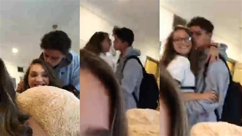 Jack Kelly Kissing Maddie On Kenzies Instagram Live Couplegoals Youtube