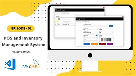 Pos And Inventory Management System In Vb Net And Mysql Database Part