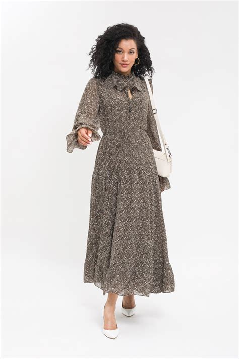 Довга сукня з квітковим принтом Maxa купити онлайн