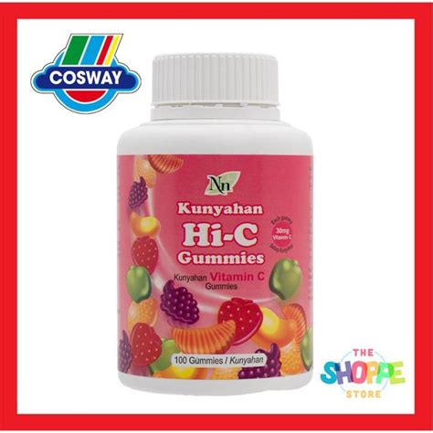 Cosway Nn Hi C Gummies Fruity Flavoured Vitamin C 100 Chewies Lazada