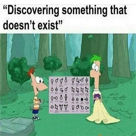 Gender Chart Discovering Something That Doesnt Exist Know Your Meme