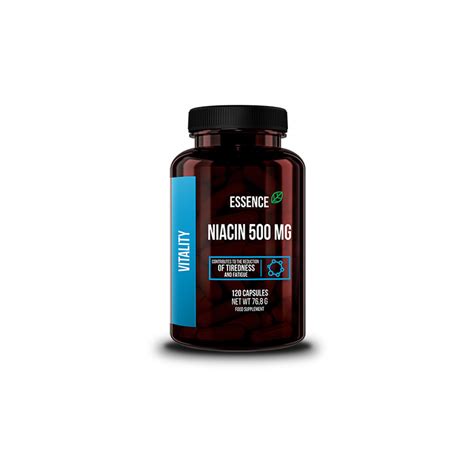 Niacyna mg Witamina B w kapsułkach Essence Witaminy