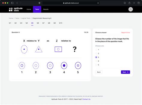 Diagrammatic Reasoning Tests Aptitude Tests