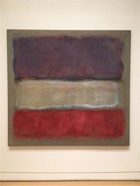 Daily Rothko Rothko Mark Rothko Art Institute Of Chicago