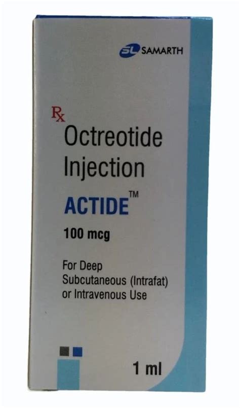 Octreotide Acetate Injection 100 Mcg At ₹ 200 Piece In Surat Id 2856384147012