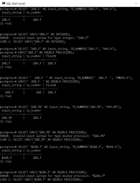 PostgreSQL TO NUMBER Function Complete Tutorial DatabaseFAQs