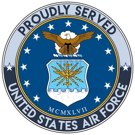 Us Air Force Veteran Die Cut Vinyl Decal Sticker Etsy