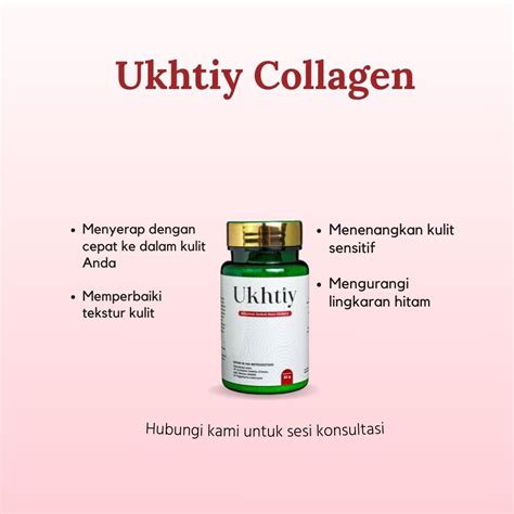 Ukhtiy Collagen Drink Minuman Collagen Pemutih Badan Lazada Indonesia