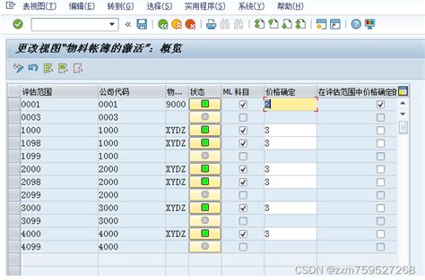 Sap激活物料分类帐及相关配置sap激活物料分类账 Csdn博客