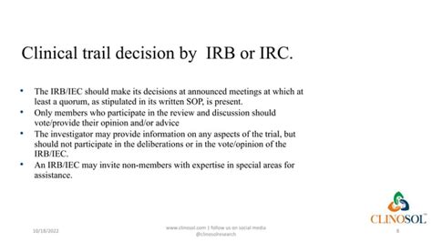 Role Of Irb And Iec In Safeguarding The Subjects In Clinical Trials Pdf Medical Health