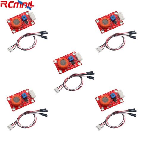 5pcs Mq 3 Alcohol Ethanol Sensor Gas Detector Module 254mm Connector