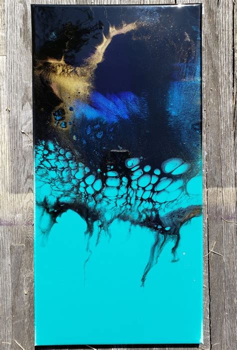 Mixed Media Girl Resin Art Resin Painting Epoxy Artwork Etsy