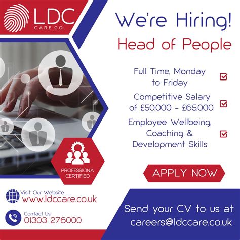 Ldc Care Company Ltd On Linkedin Recruitment Ldccare