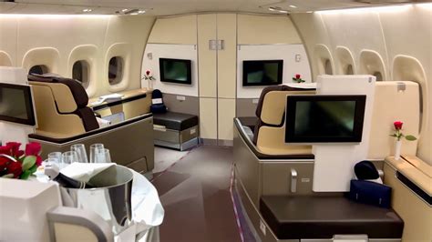 Lufthansa First Class Boeing 747 South Africa To Germany