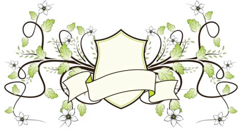Vector Floral Background Plant Drawing Ornate Vector Plant Drawing