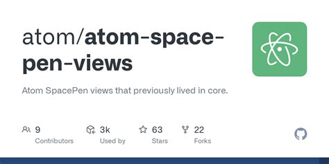 Github Atomatom Space Pen Views Atom Spacepen Views That Previously