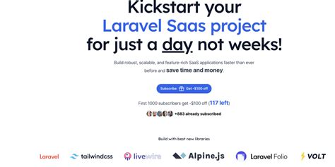 Supercharge Your Saas Development With Laravel Saas Starter Dev Community
