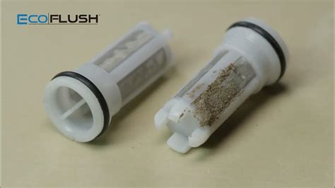 Ecoflush Filter Screen Cleaning Youtube