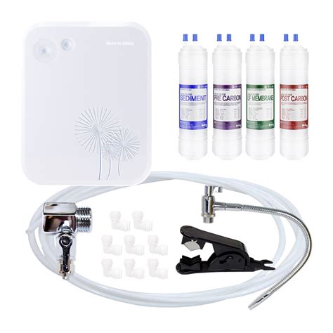 Fst Wp4hw 1y 고급형 4단 싱크탑 정수기필터 화이트 Diy 1년세트 싱크탑diy셀프정수기필터4단정수기필터자가