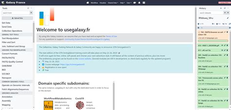 Request For More Disk Space In Galaxy France To Perform Transcriptomics Galaxy Ifb Community