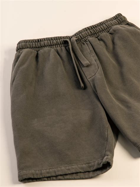 Kolby Garment Dye Fleece Jog Short