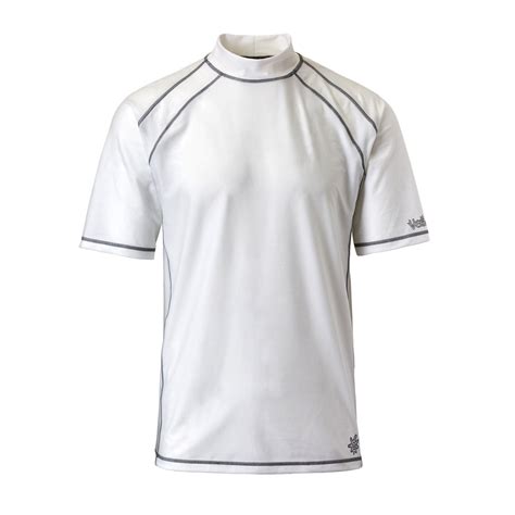 Mens Short Sleeve Swim Shirts Sun Protection Active Shirt Uv Skinz®