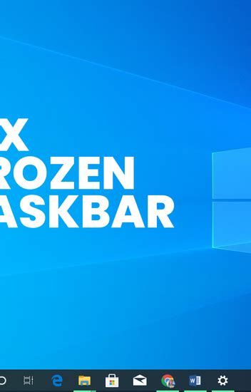how to fix windows 10 taskbar frozen softwarekeep