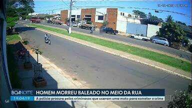 Boa Noite Paraná Homem morre baleado no meio da rua Globoplay