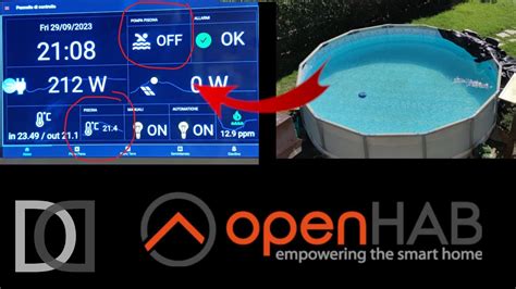 OPENHAB 3 Centralina Per Piscina Con SONOFF Step 1 SmartHome ITA