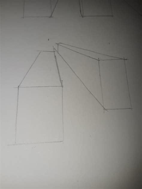 One Point Perspective Pentagonal Prism Perspective And The Cube