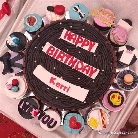 Happy Birthday Kerri Cakes Cards Wishes