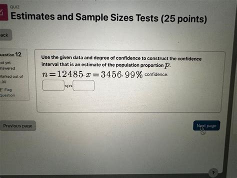 Solved Use The Given Data And Degree Of Confidence To