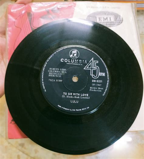 Lulu To Sir With Love 7 Ep Made In Singapore Hobbies And Toys Music