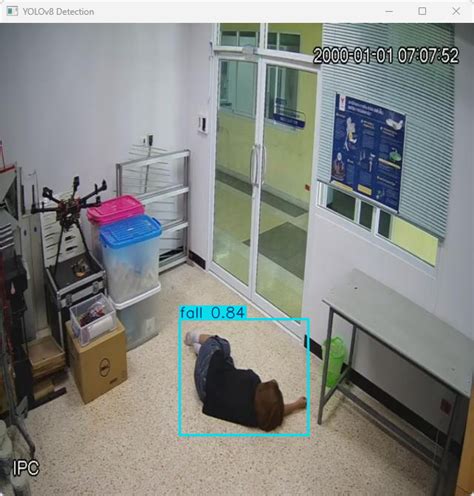 基于yolov8深度学习的人体姿态摔倒检测与语音报警系统pyqt5界面数据集训练代码 中猿创新 7zcode