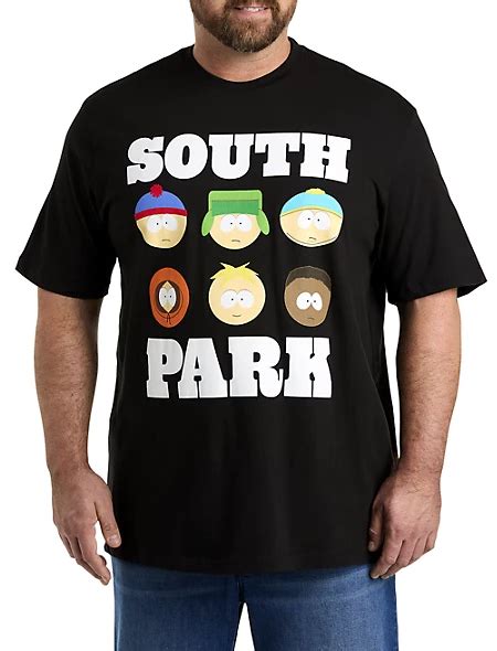 Big Tall True Nation South Park Urban Graphic Tee Dxl