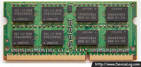 Samsung 4gb Pc3 10600 Ddr3 Sdram So Dimm