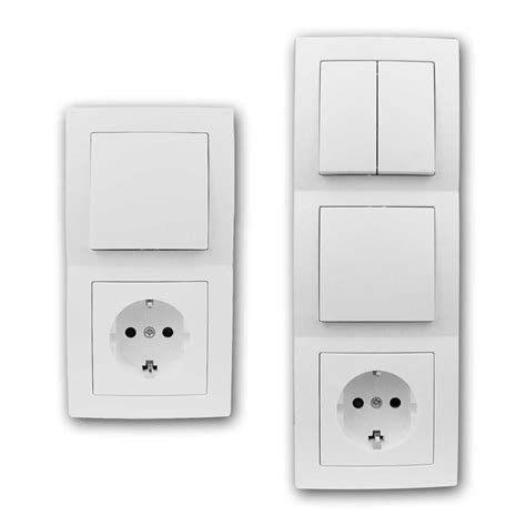 Flair Sets Tür Up Lichtschalter Mit Steckdose Kombination