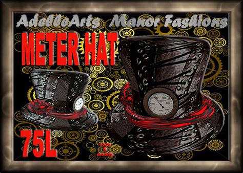 Second Life Marketplace Adellearts Meter Hat
