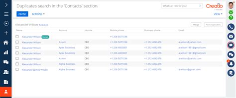 Find And Merge Duplicates Creatio Academy