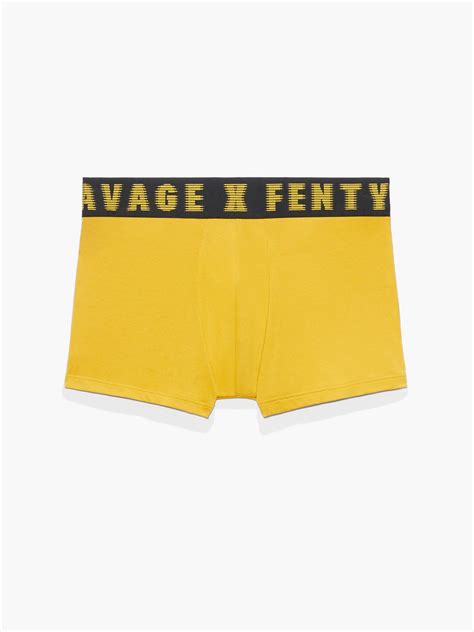 Savage X Trunks In Yellow Savage X Fenty