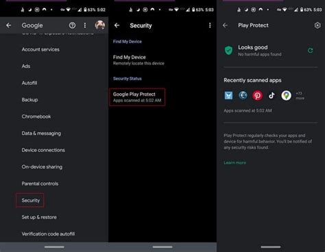 How To Enable Disable Google Play Protect In Android Technipages