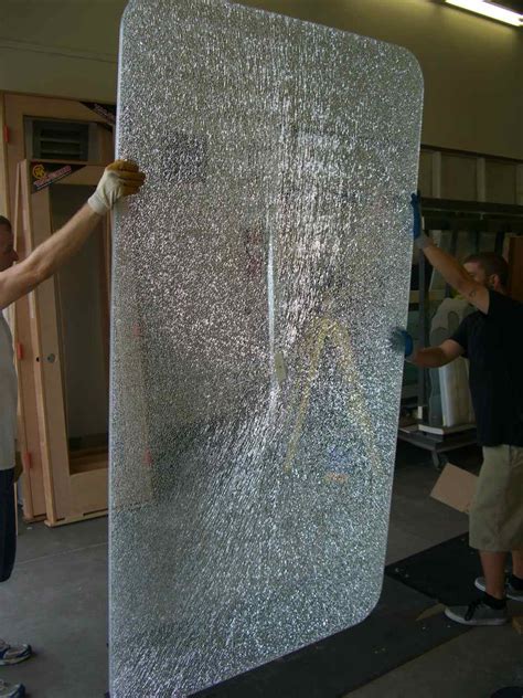 Shattered Glass Dining Table Top Sans Soucie Art Glass