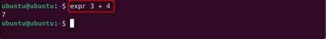 Expr Command In Linux